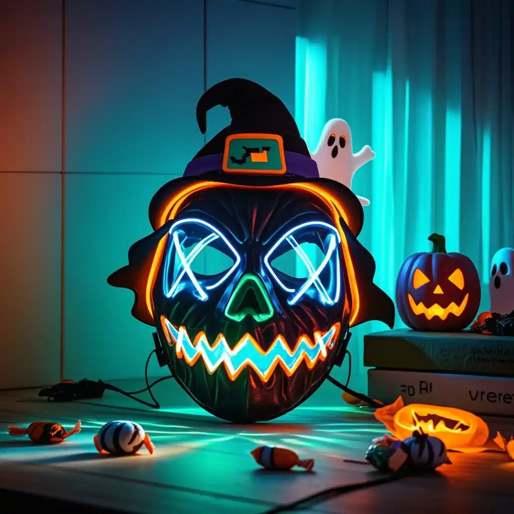 Glowing Ghosts and Ghouls: A Guide to LED Halloween Masks