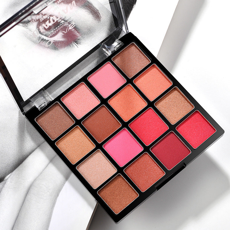 Glitter Eyeshadow Palette 16-Color for Versatile Eye Makeup Looks