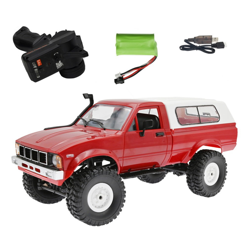 Proportional Rock Crawler Pickup Truck with Full Ratio 4WD Capabilities
