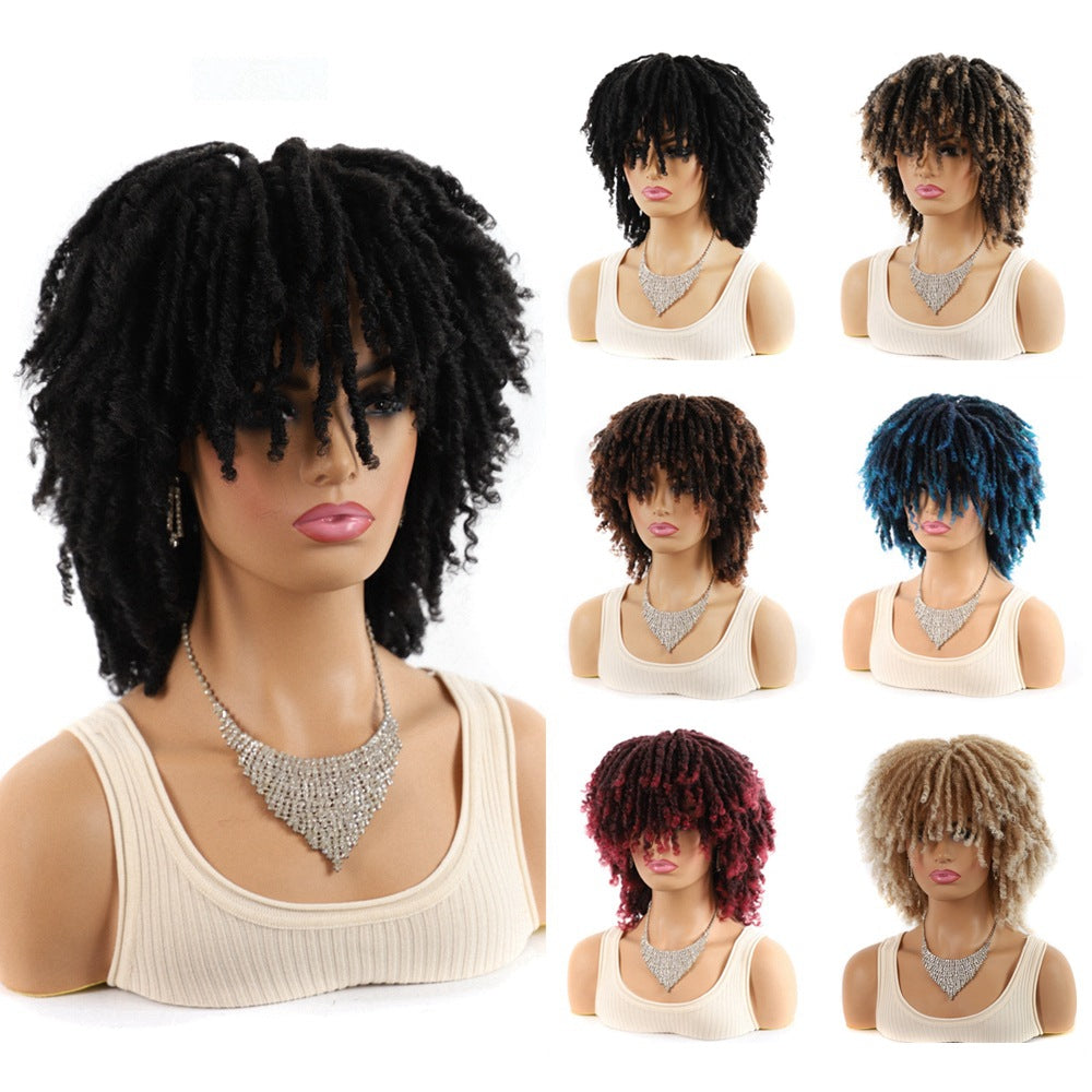 Small Curly African Wig