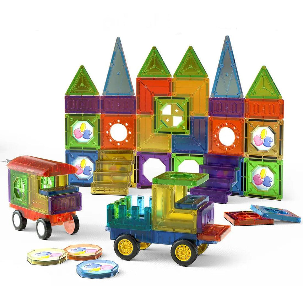 Buy Magnetic Tiles Building Blocks - Great for Kids & Adults